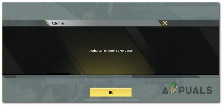 How To Fix Authorization Error 270fd309 In Call Of Duty Mobile