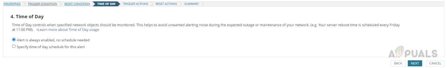 Using Solarwinds Advanced Alerts to Manage Network Issues
