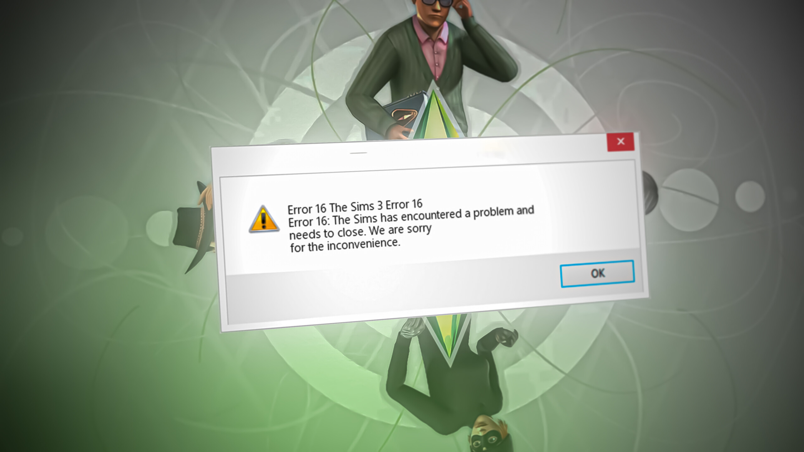 Fix Error 16 The Sims Has Encountered A Problem On PC Fix Error 16 The Sims Has Encountered A Problem On PC
