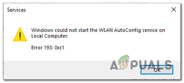 Fix: Windows could not start the WLAN AutoConfig Service