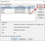 How to Change View in Outlook to Compact, Single or Preview?