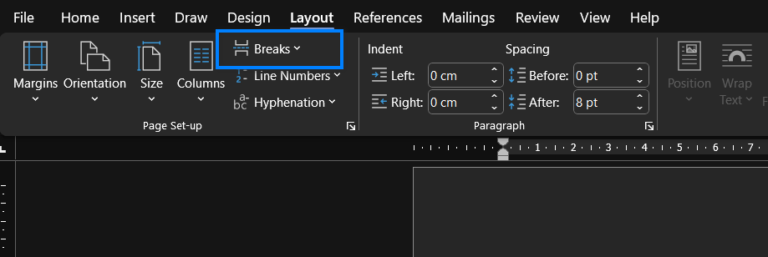 What is a Section Break? How to Insert it?