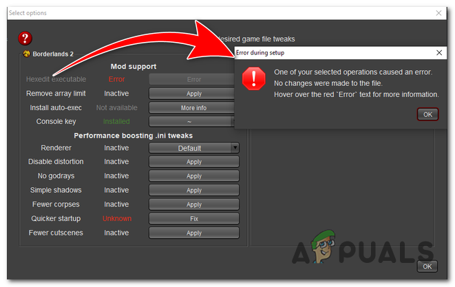 Fix: BLCMM Hexedit Executable Error