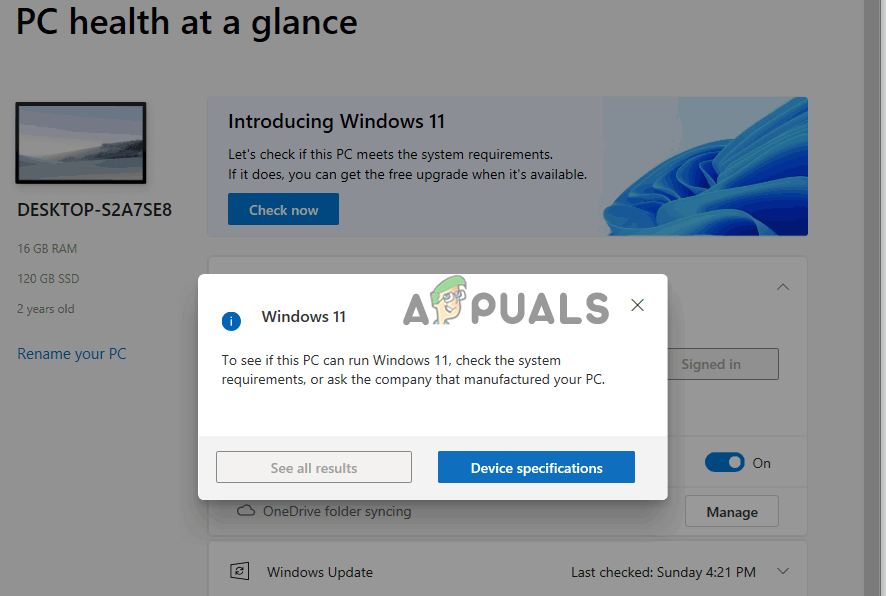 PC Health Check Not Showing Results: Here's the Fix