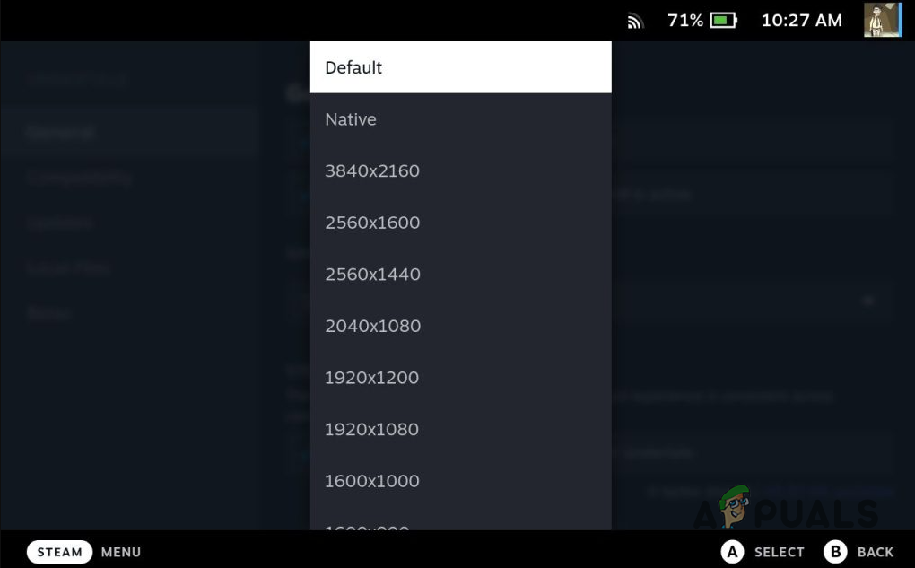 How to Force Change the Resolution of Steam Deck?