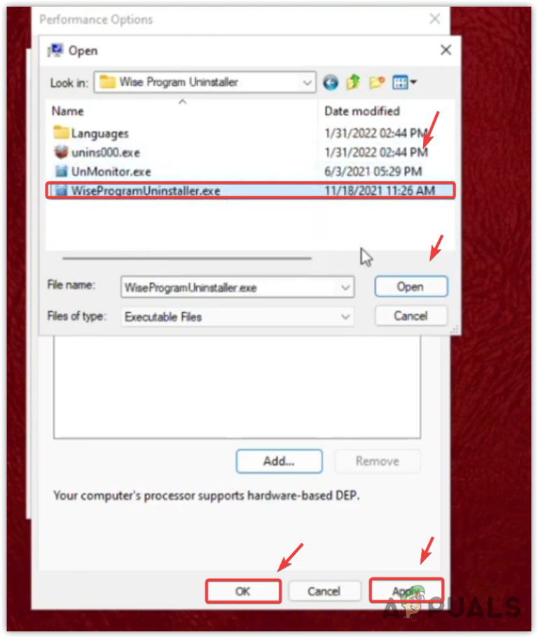 Fix: System Error "EXCEPTION ACCESS VIOLATION"