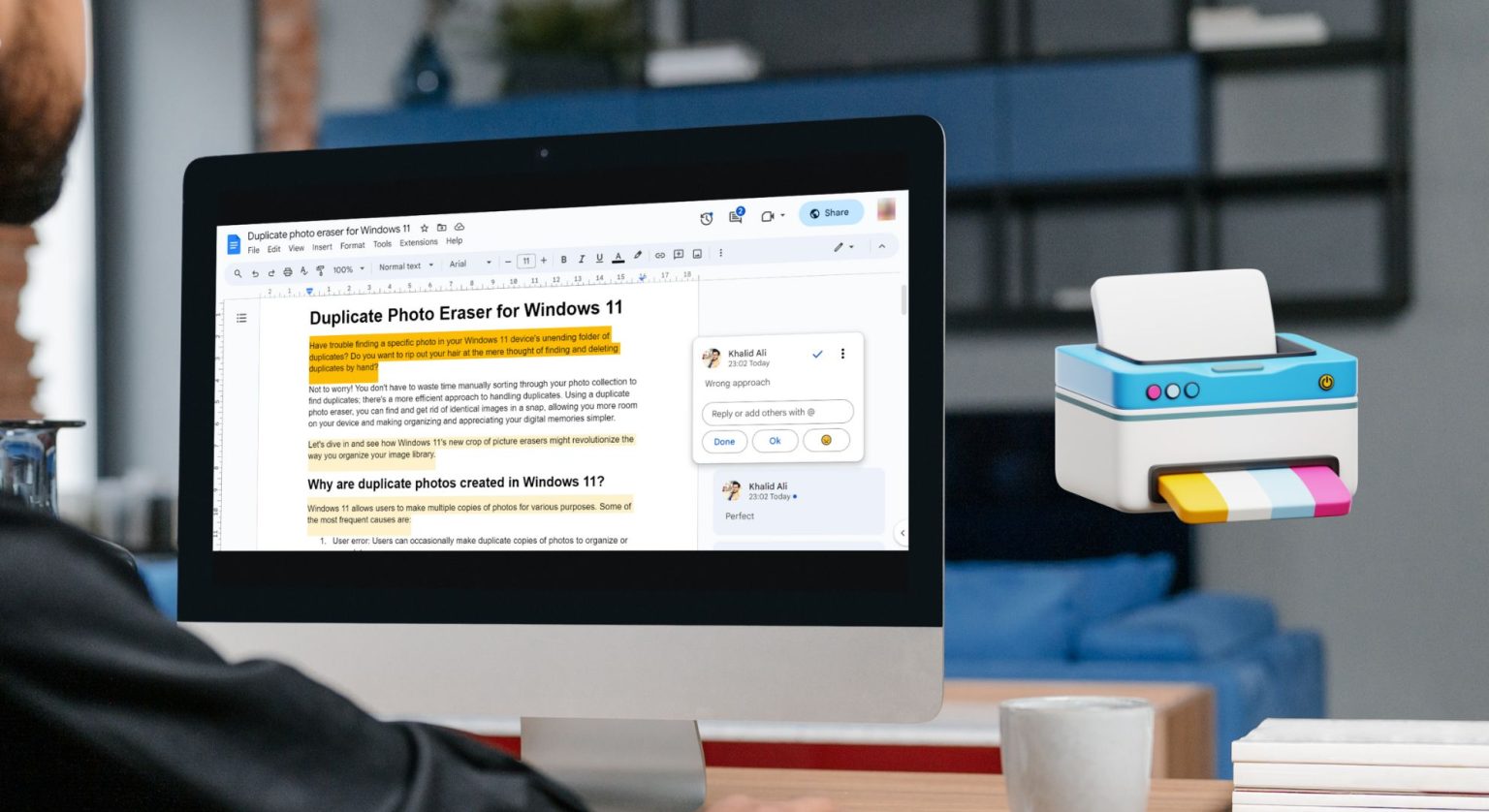 How to Print Google Doc with Comments on Any Device