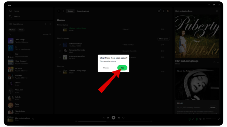 How to Clear Queue on Spotify Mobile and Desktop - Appuals