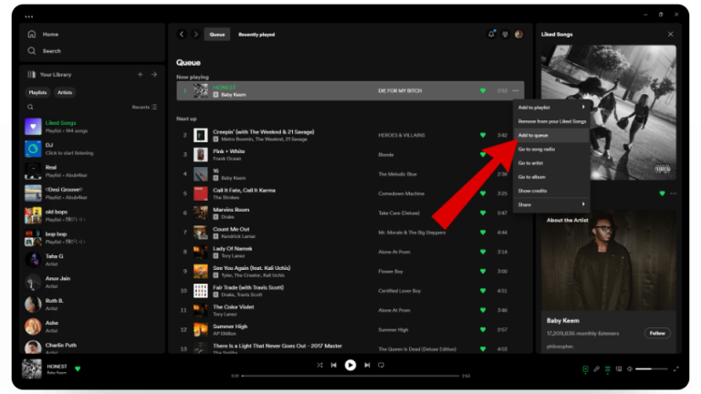 How to Clear Queue on Spotify Mobile and Desktop - Appuals