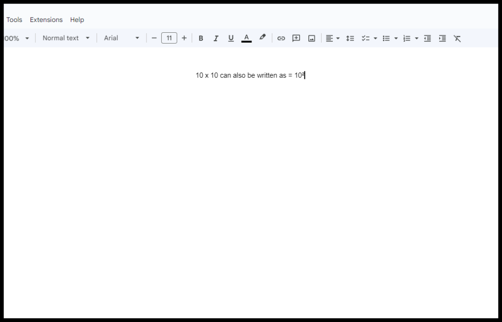 How To Add Superscript in Google Docs? [4 Easy Methods]