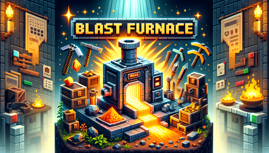 How To Easily Make a Blast Furnace in Minecraft [2024] - TrendRadars