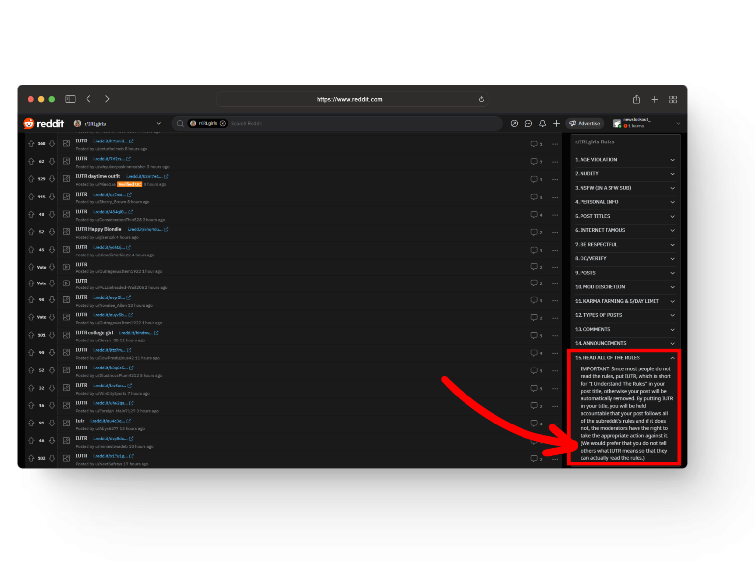 IUTR: What it Actually Means & How to Use It - Appuals