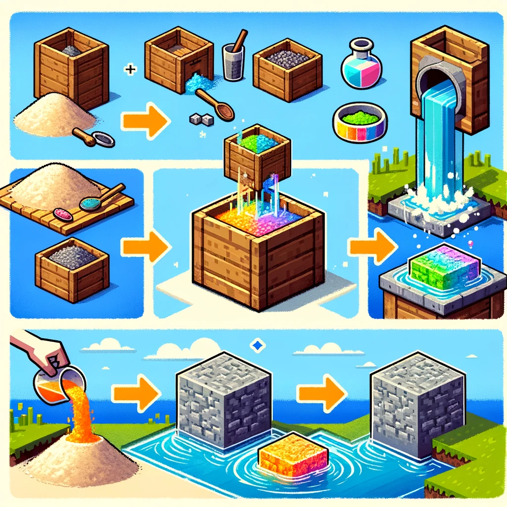 How To Make Concrete in Minecraft in Easy Steps - Appuals