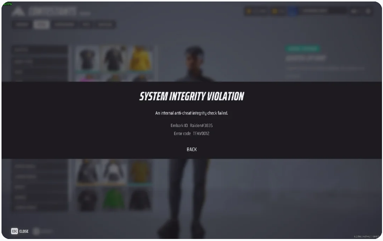 How to Fix 'System Integrity Violation' Error in The Finals Game?