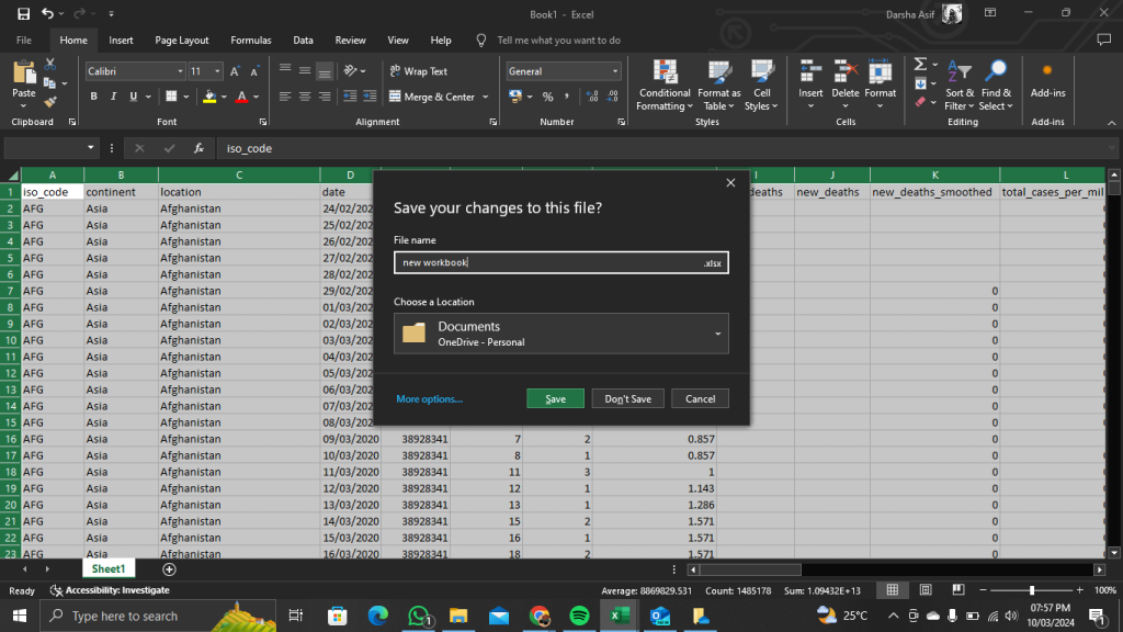 7 Steps How To Save Excel Workbook Without Formulas 7036
