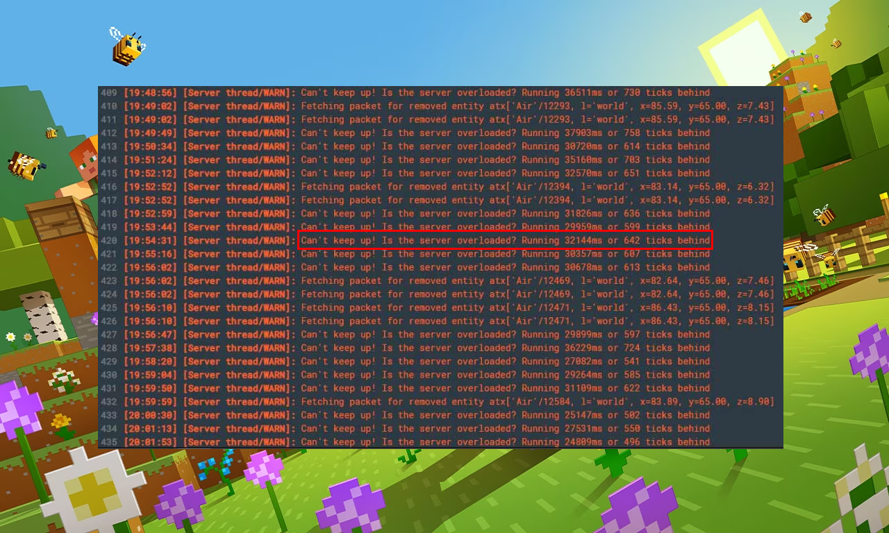 How to Fix "Can’t Keep Up! Is the Server Overloaded" Error in Minecraft?