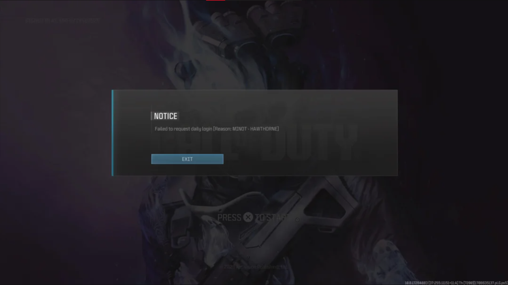 How to Fix: "MINOT HAWTHRONE" Error in COD MW3