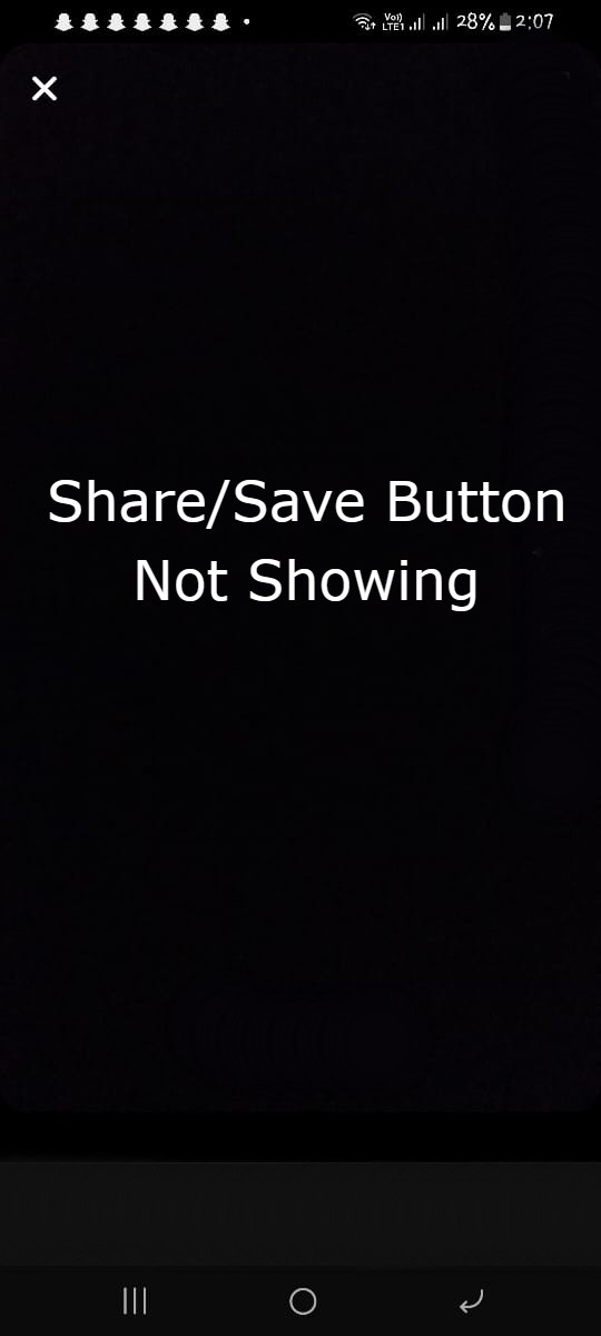 How to Fix Snapchat's Save/Share Button Not Showing? How to Fix Snapchat's Save/Share Button Not Showing?