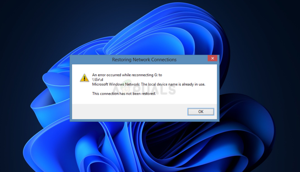 How to Fix 'The Local Device Name is Already in Use' Error on Windows?