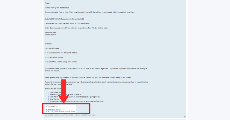 How To Get Unlimited Credits in Starfield with Cheat Engine