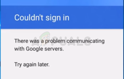 How to Fix "There Was A Problem Communicating With Google Servers"