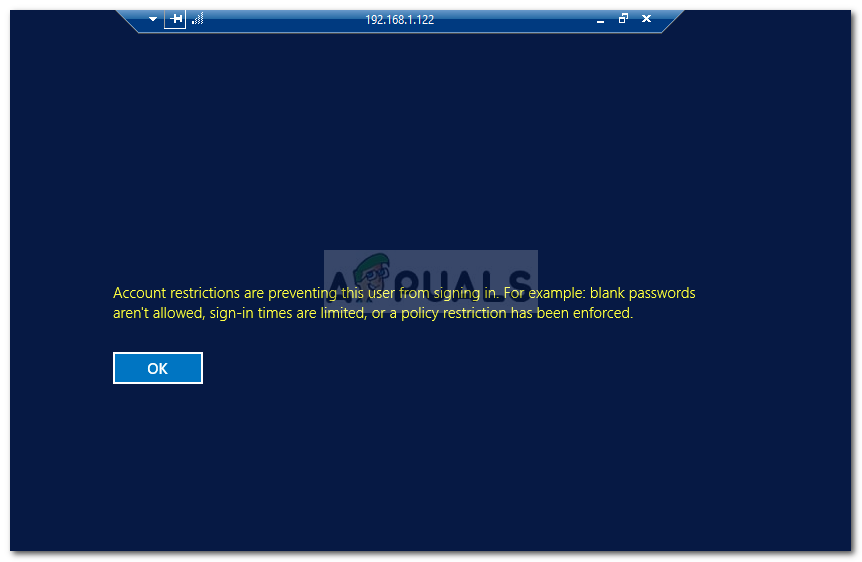 Fix: Account Restrictions are Preventing this User from Signing in