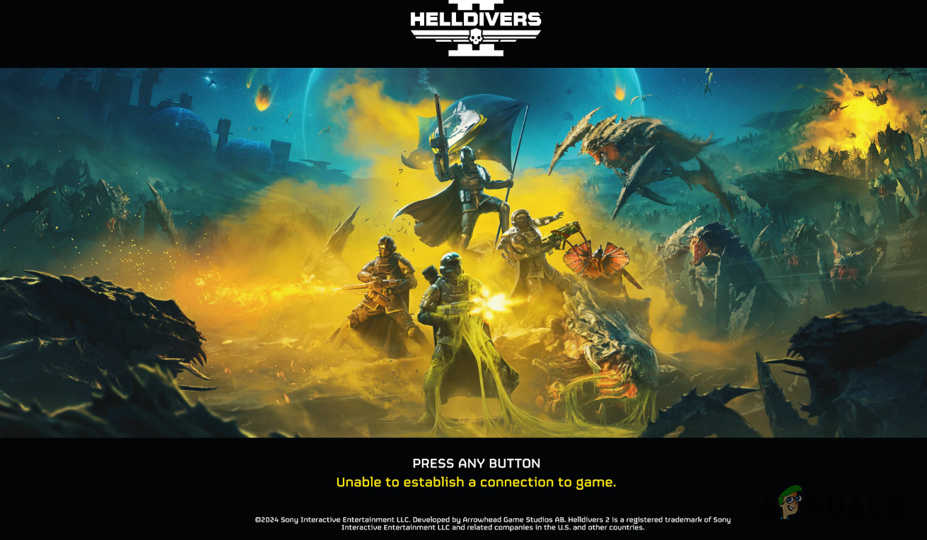 How to Fix "Unable to Establish a Connection to Game" Error in Helldivers 2