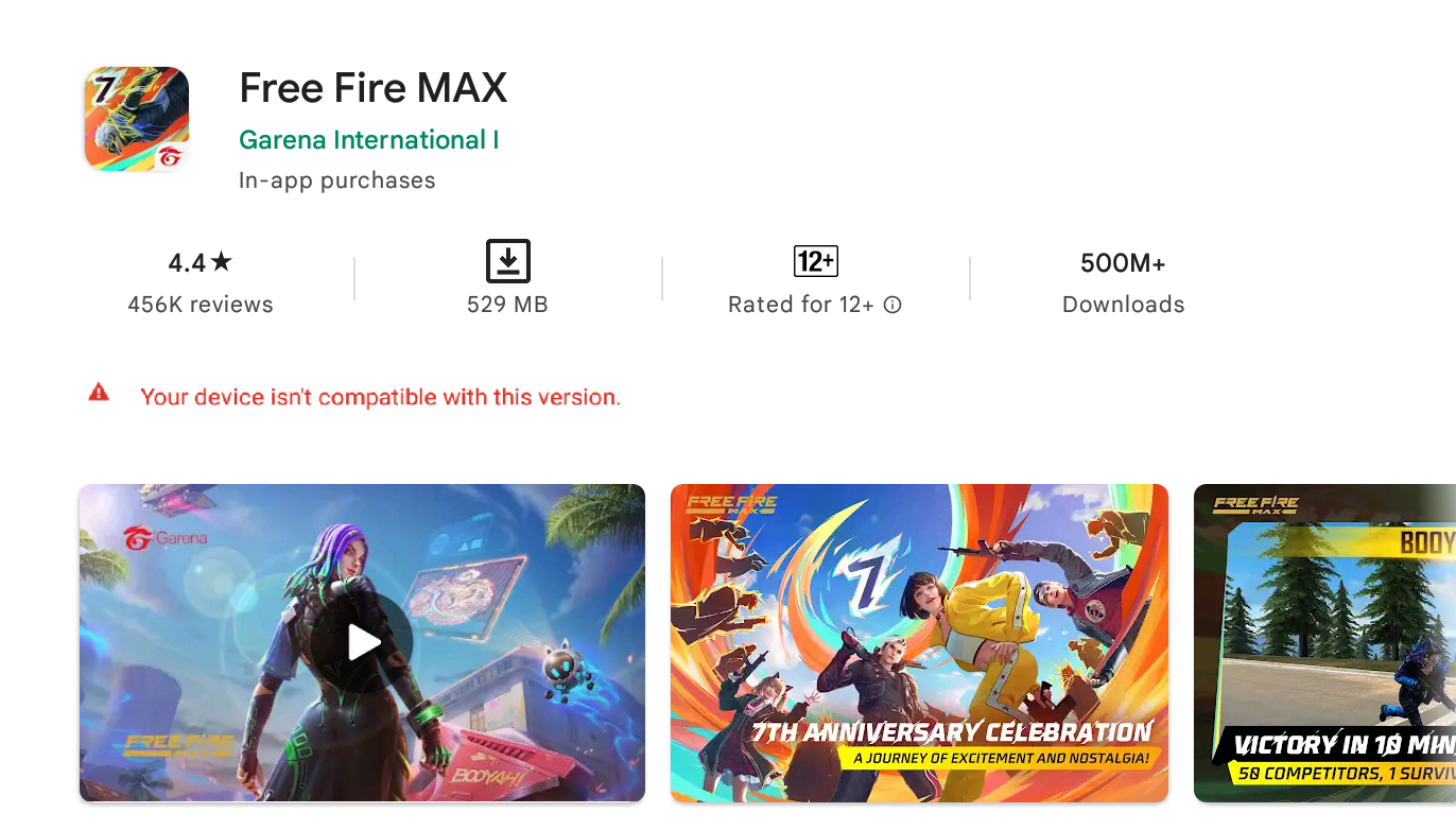 How to Fix "Your Device Isn't Compatible with This Version" Error in ...