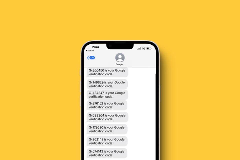 Receive a Verification Code Without Requesting It? Do This