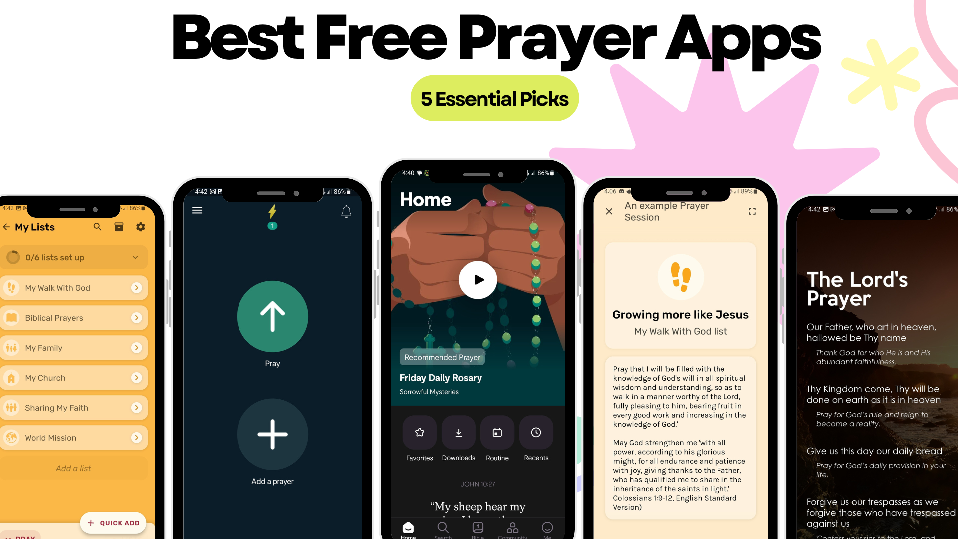 Top 5 Free Prayer Apps Every Christian Should Install