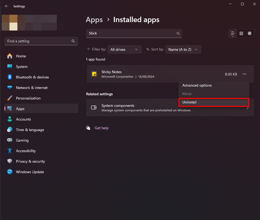 How to Remove Sticky Notes Preview on Windows 11?