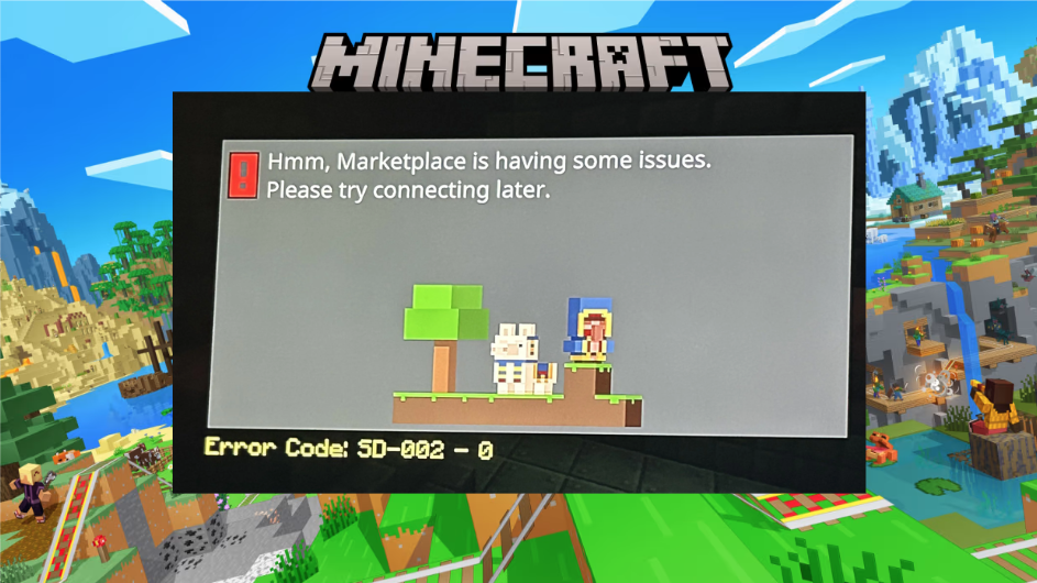 How to Fix Minecraft Marketplace Error Code: SD-002-0