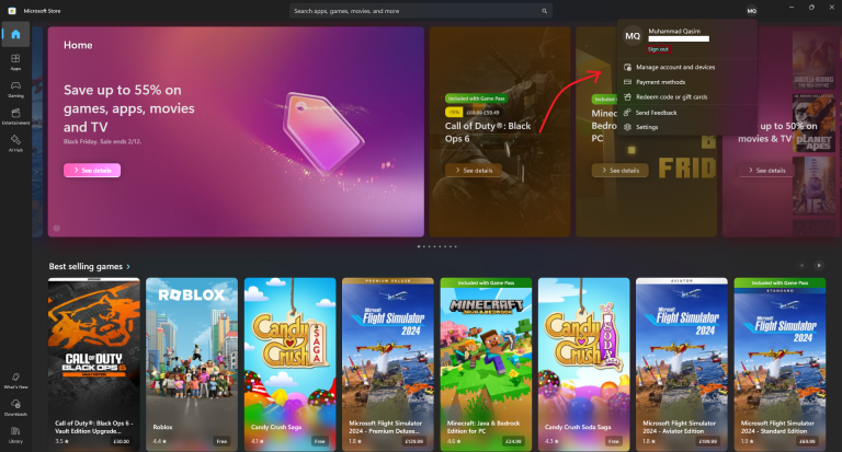 How to Fix Microsoft Store Error 0xc0EA000A When Downloading Apps