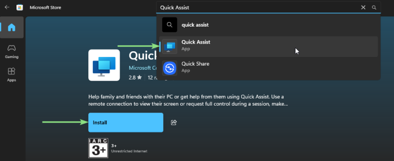 Fix: Quick Assist Connection Error: Minimum Security Standards Not Met