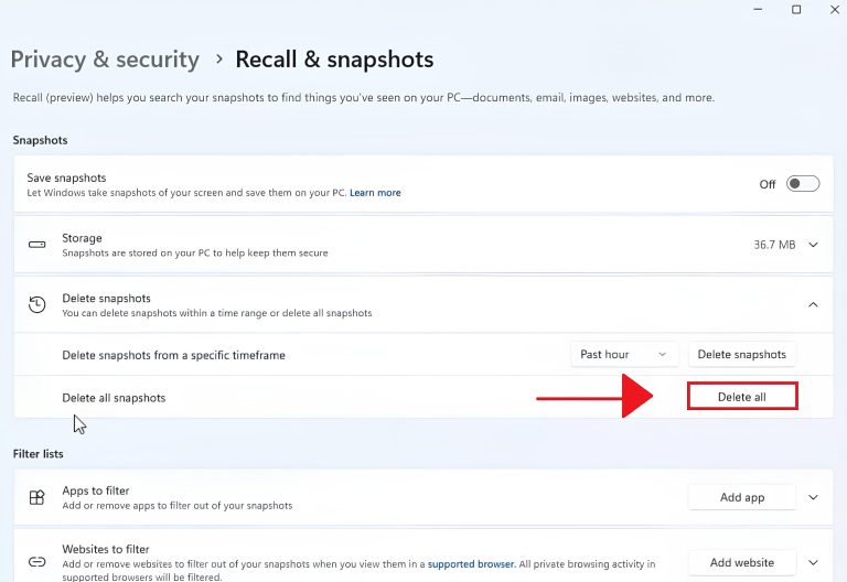 How to Completely Turn Off Microsoft Recall in Windows 11