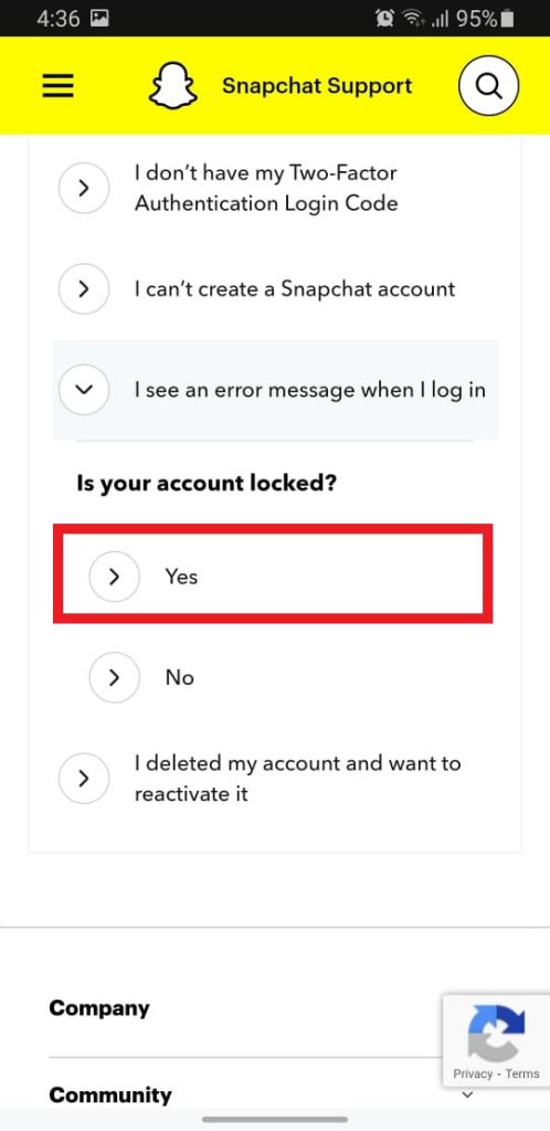 Fix: Snapchat Error SS03: Device or Network Temporarily Blocked