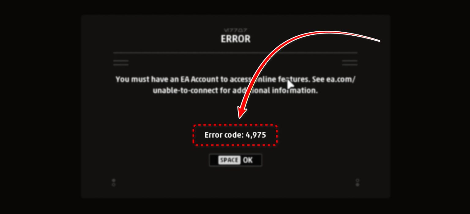 How to Fix EA "Error Code 4975" Linking Steam Account