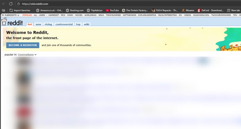 Fix: "We have encountered an error" on Reddit