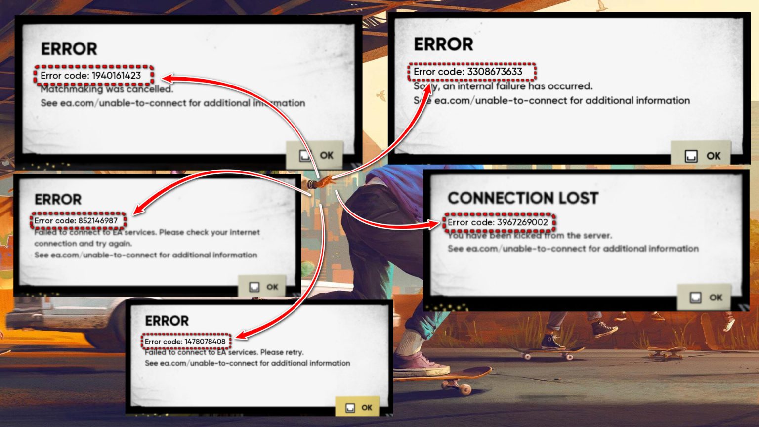 How to Fix Connection Errors in Skate.?