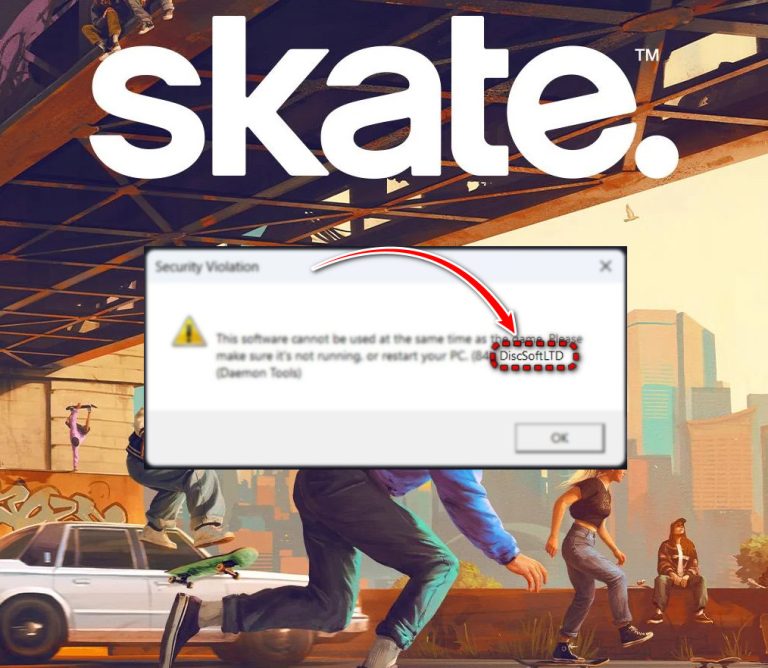 How to Fix "DiscSoftLTD (Daemon Tools)" Error in Skate?