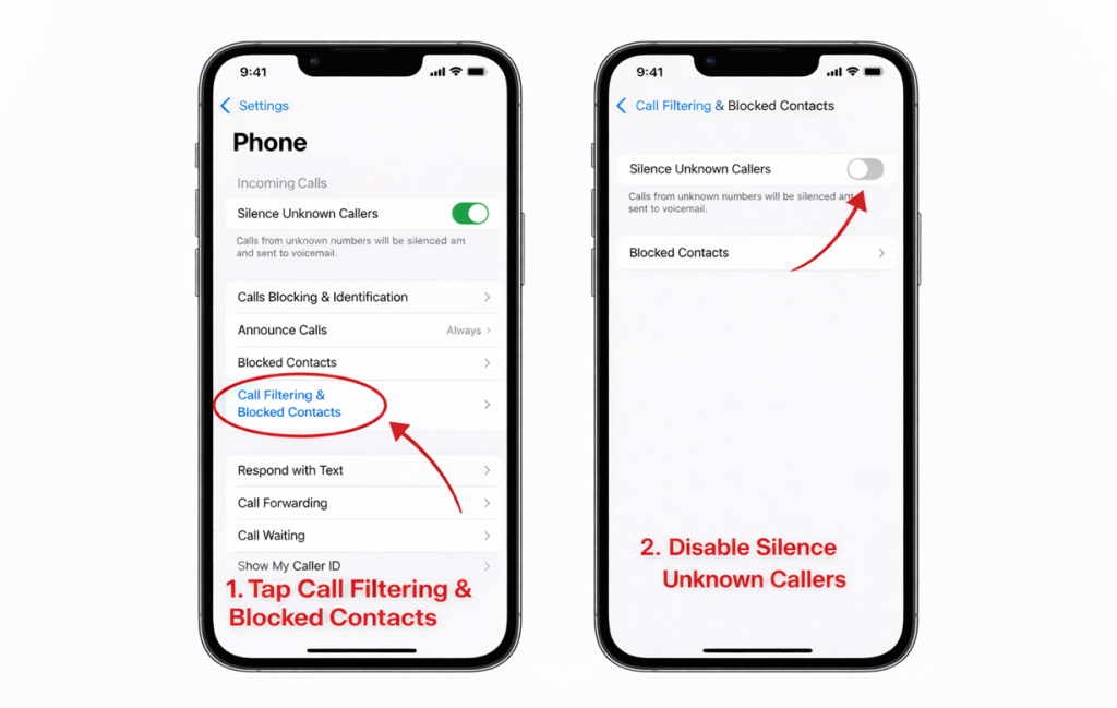 Fix: iPhone Recents Not Showing Recent Calls