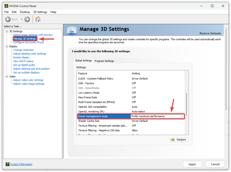 How to Fix Sudden FPS Drops and Stuttering on NVIDIA GPUs?